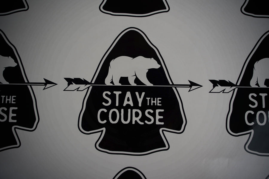 Arrowhead Vinyl Decal – Stay The Course LLC