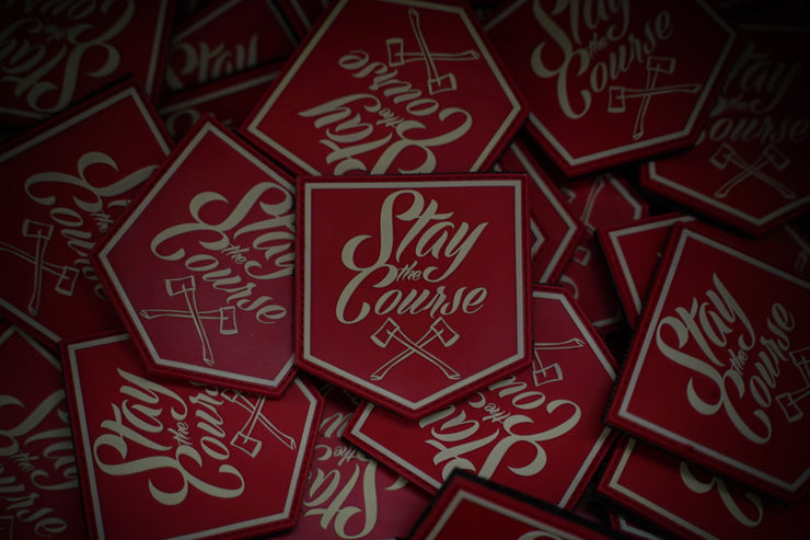 Stay the Course Shield Patch – Stay The Course LLC